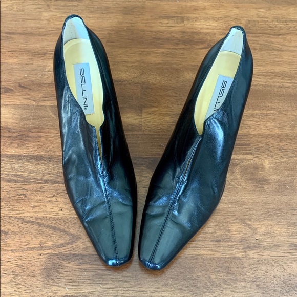 Bellini | Shoes | Bellini Womens Black Leather High Heel Bootie | Poshmark